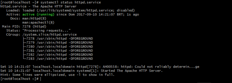 apache_status - Código Simples .NET